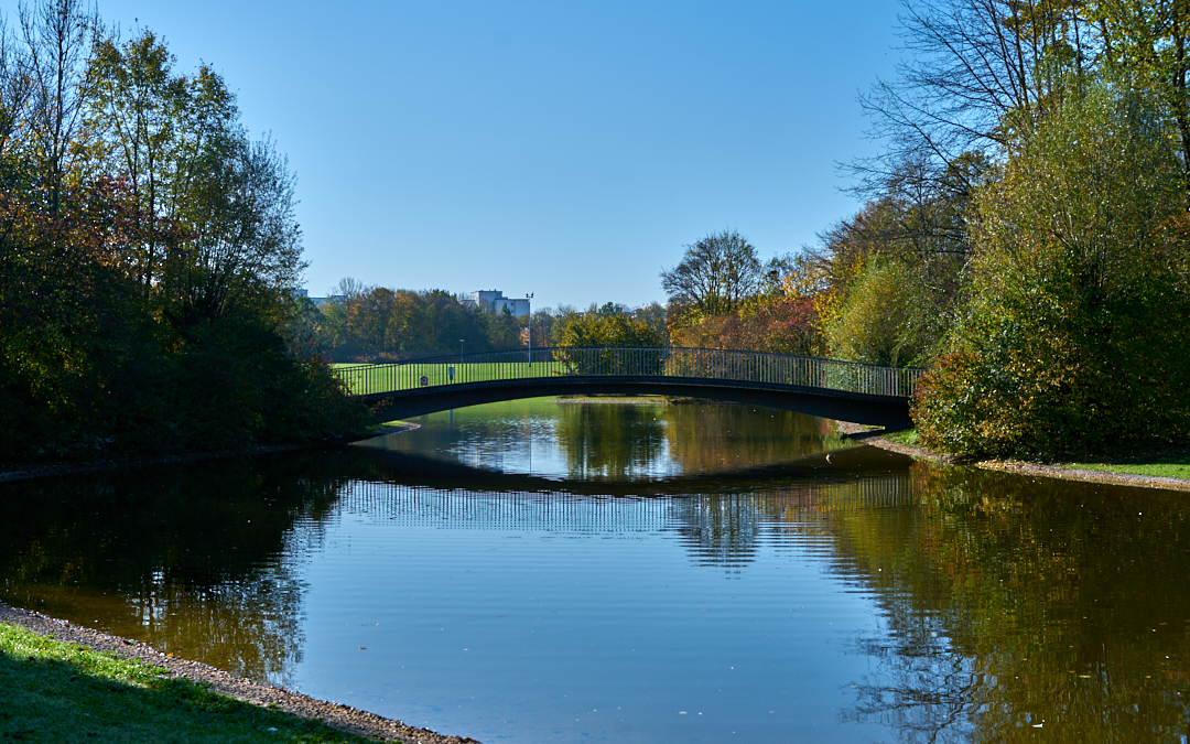 Sptziergang durch den Ostpark am Sonntag Vormittag 27.10.2019